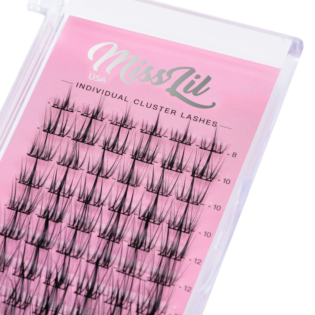 Individual Cluster Lashes AD-50 (6 Small Mixed Trays) | Miss Lil USA ...