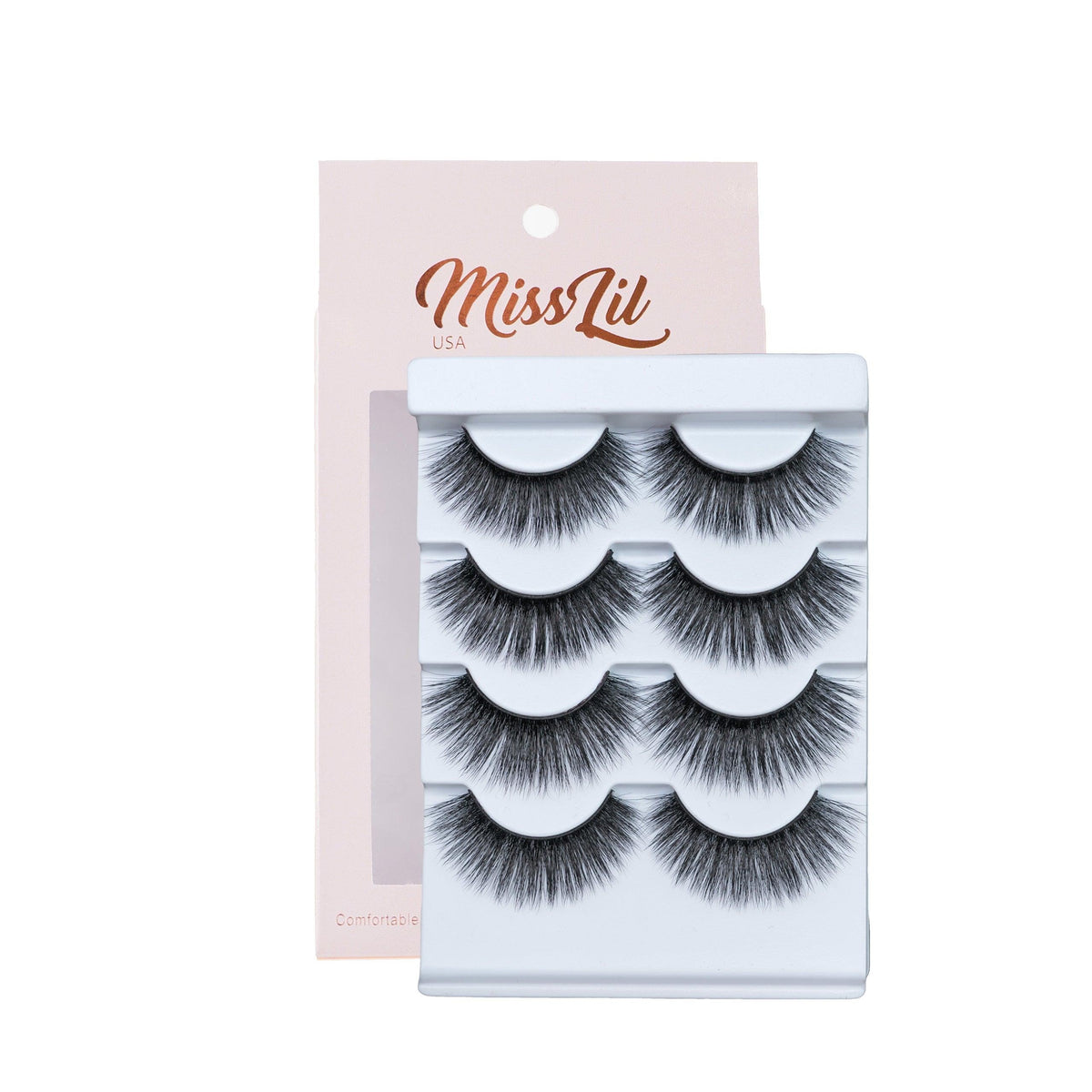 4 Pairs Lashes Classic Collection #2 (Pack of 12) | Miss Lil USA Wholesale